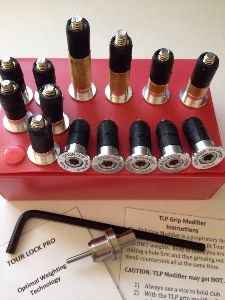 Tour Lock Pro FullSet Of Clubs Counter Balance(10-12g, 2-20g,1-25g,1 ...