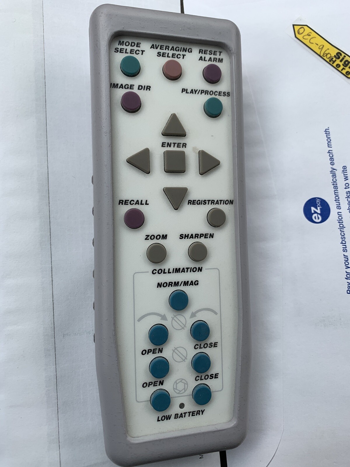 00-878031-01 Wireless Remote Control for OEC 9600 C-ARM | eBay