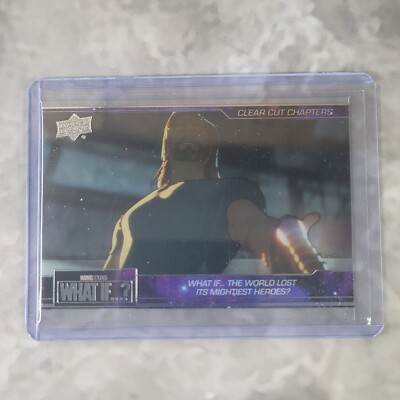 2023 Marvel What If - Clear Cut Chapters Trading Card #22 | eBay