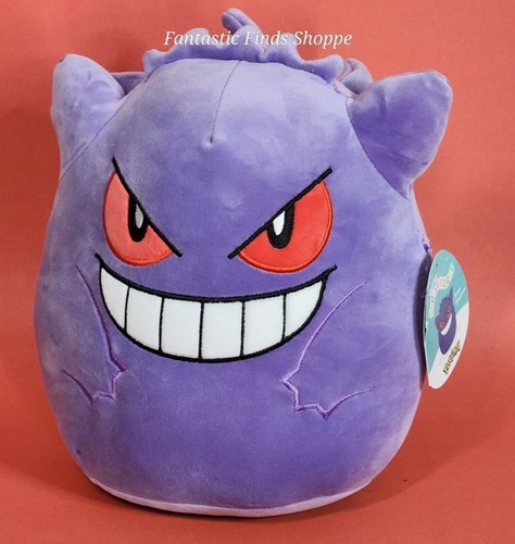 Squishmallows Pokemon Gengar the Purple Ghost 10" NWT | eBay