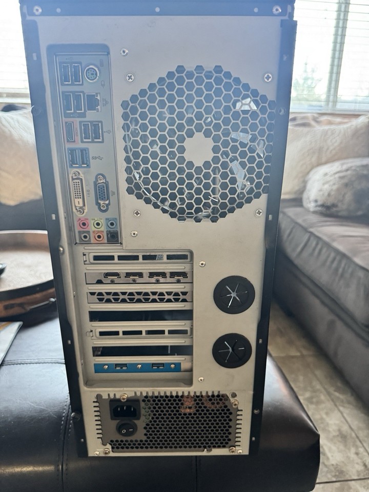 Antec Tower Desktop PC, MSI Z77A-G43 Motherboard RX5700xt GPU 850W PSU ...