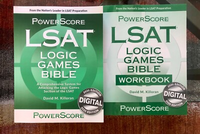 LSAT PowerScore Logic Games Bible & Workbook 2020 - Great Condition! | eBay