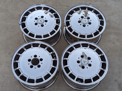 Mercedes R129 300SL EVO1 16X8 Wheel Rims Set Chrome 1294000102 OEM ...