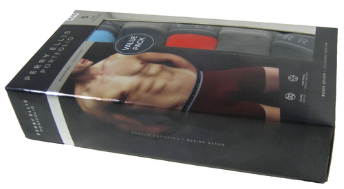 Perry Ellis Portfolio Men's 5 Boxer Briefs Size XL 40-42 | eBay