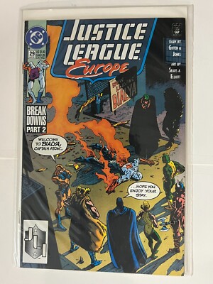 Justice League Europe #29 DC Comics 1991 | Combined Shipping B&B | eBay
