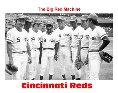the Big Red Machine Cincinnati Reds Print Baseball Photo Collectible ...