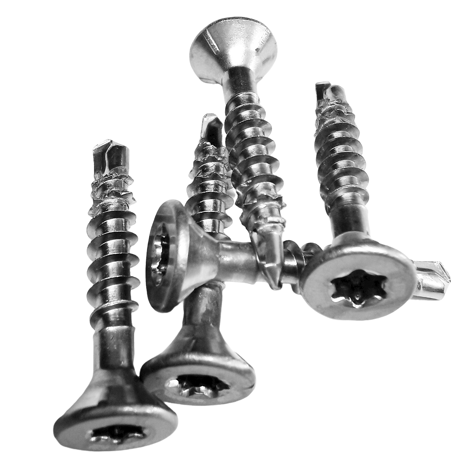 Spanplattenschrauben TORX Edelstahl mit Bohrspitze VA DIN 9044 ...