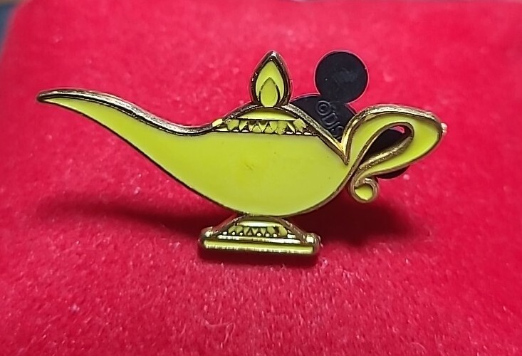Disney Trading Pin, Genie Lamp, Aladdin, 2017 z | eBay