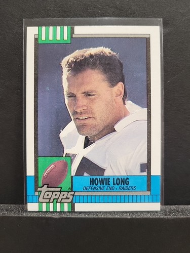 1990 Topps Howie Long #284 NFL Oakland Raiders NM/MT | eBay