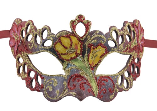 Venetian Mask - Colombine - Carnival - Handmade - In Papier Mâché ...