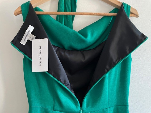 PERRI CUTTEN Emerald Green Formal Dress Size 8 | eBay