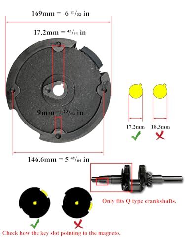 Electric Starter Kit for Predator 212 Non Hemi 196cc 212cc Coleman ...