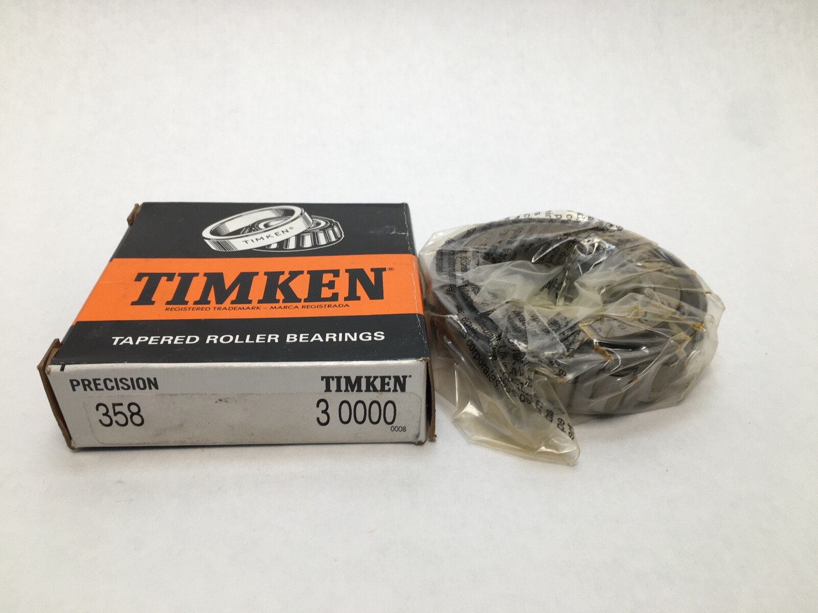 Timken 358/354A Taper Bearing Cone & Cup 1.771" ID 3.347"OD 358 3 / 354 ...