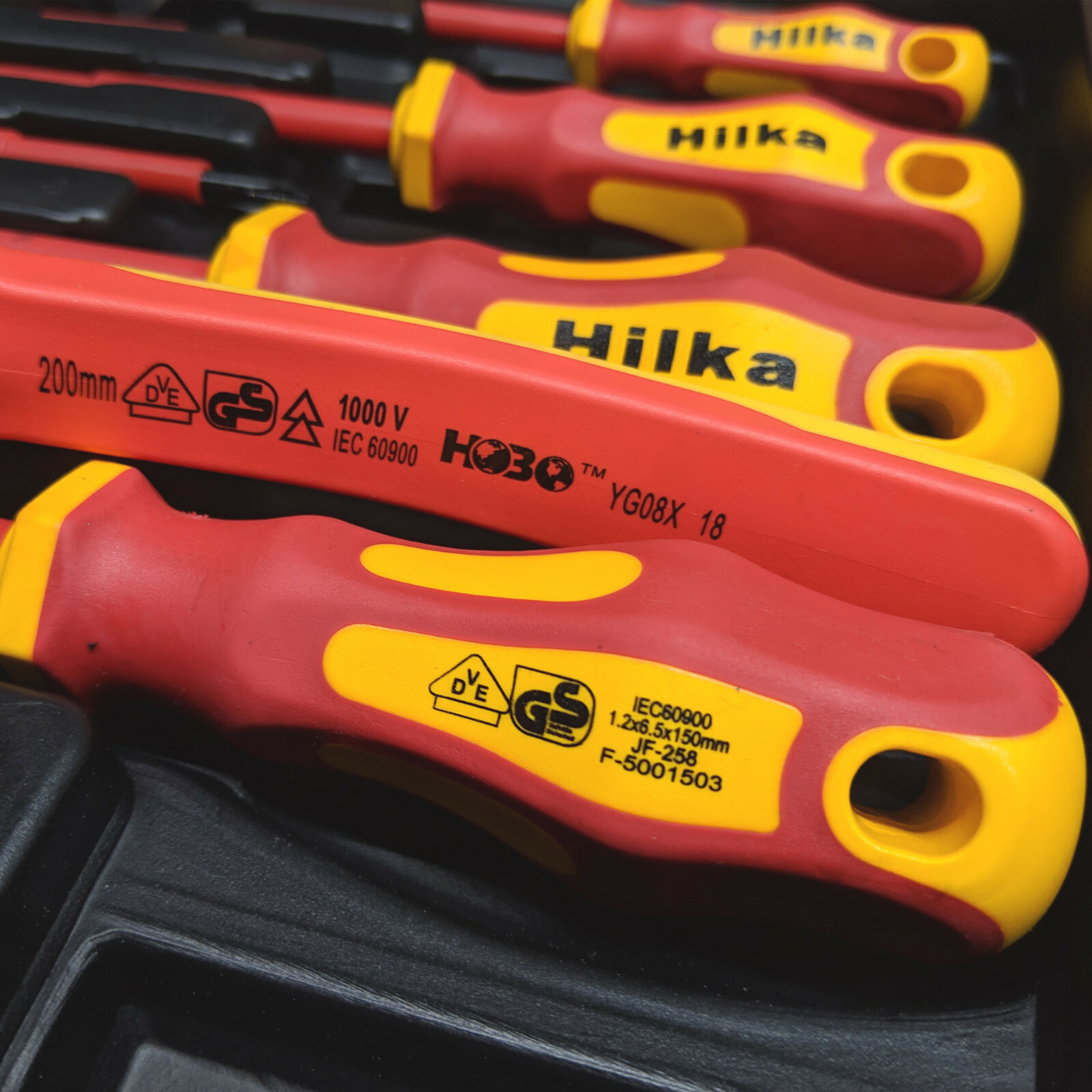 Hilka 1000v VDE Screwdriver & Pliers Set. Slotted & Philips Includes ...