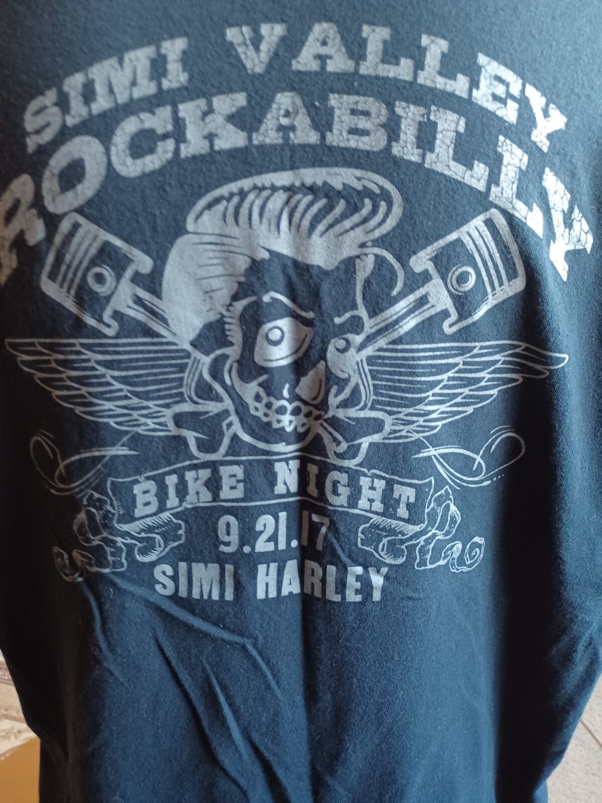 SIMI VALLEY HARLEY DAVIDSON ROCKABILLY BIKE NIGHT T-S… - Gem