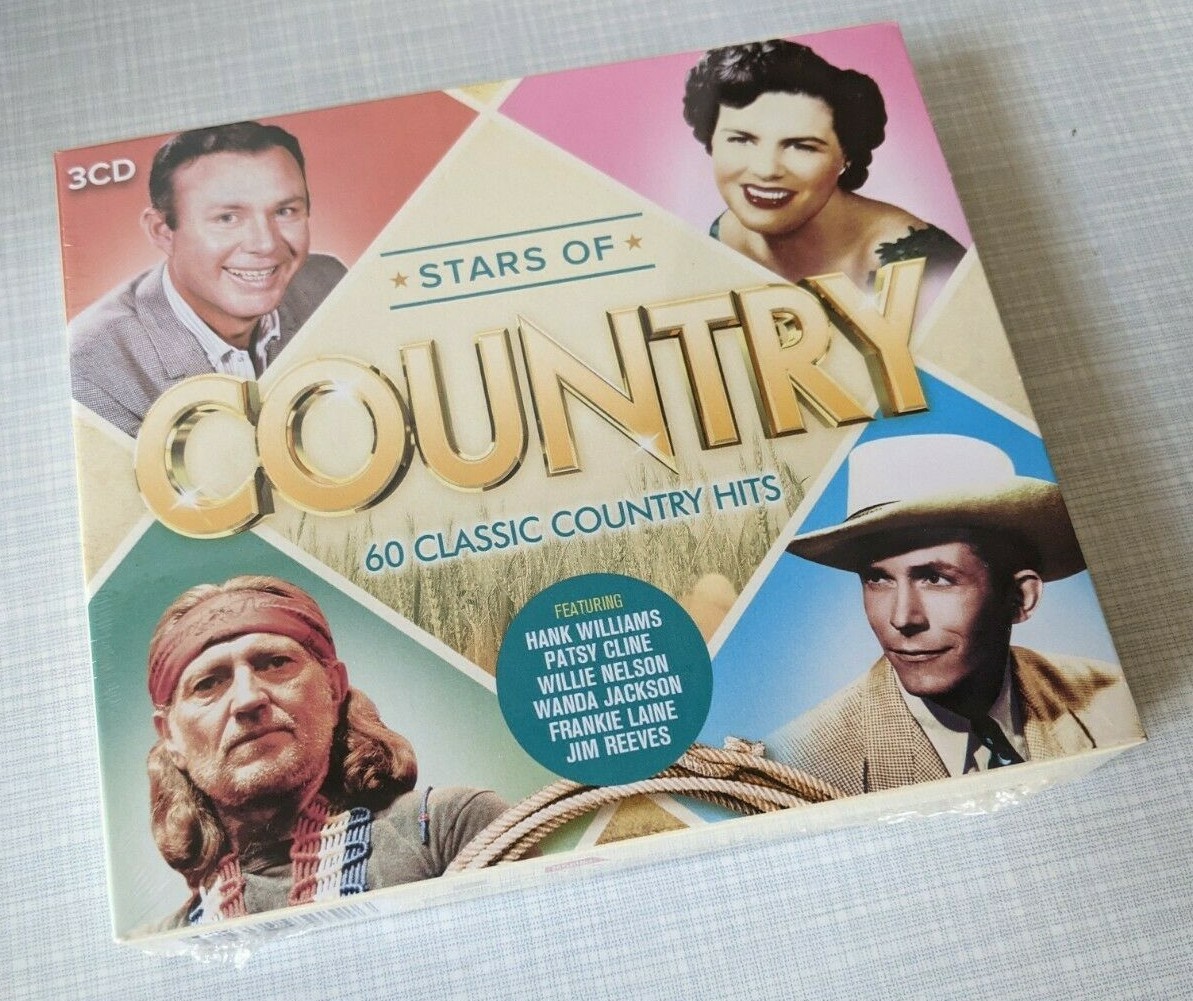 Stars of Country by Various Artists (CD, Oct-2014, 3 Discs, My Kind of ...