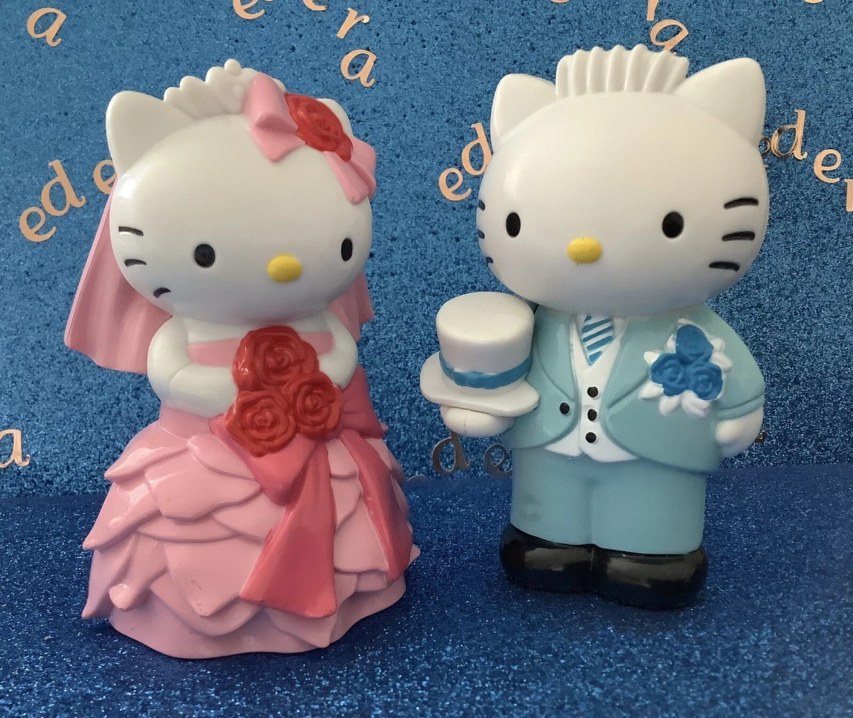 Hello Kitty Wedding Cake Toppers