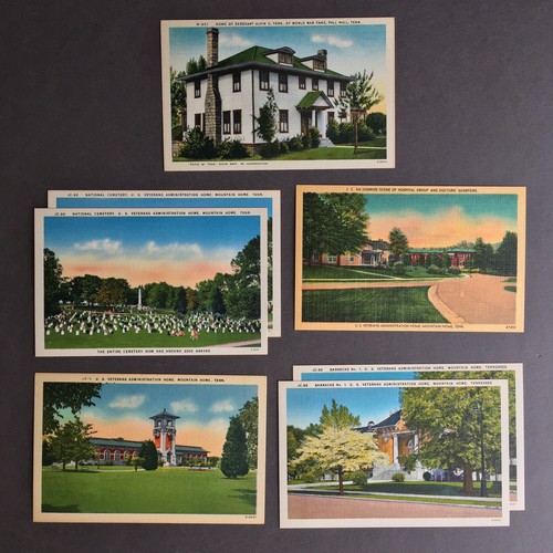 Tennessee TN Veterans Military World War Vintage Postcards Lot Of 7 | eBay