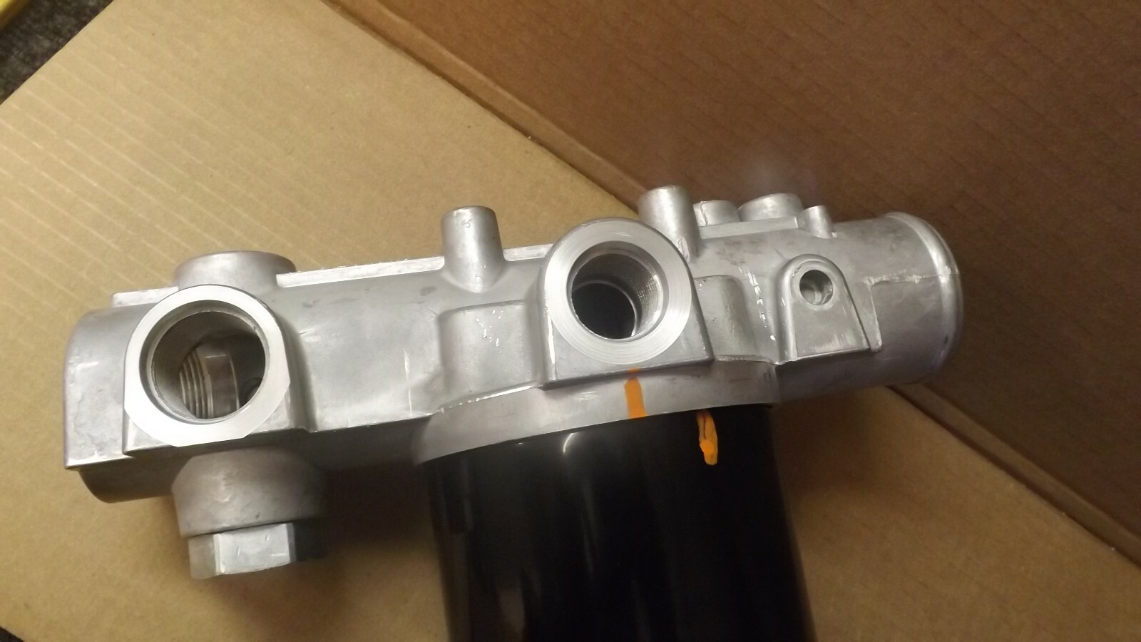 OEM John Deere 310 410 Hydraulic Filter Head AT312567 Filter AT308274 ...