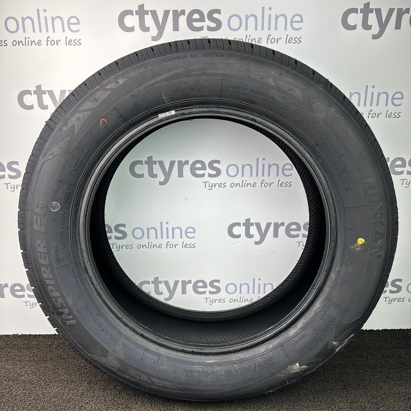 4X New 225 60 18 LUXXAN INSPIRE 104H XL 225/60R18 2256018 *C WET GRIP ...