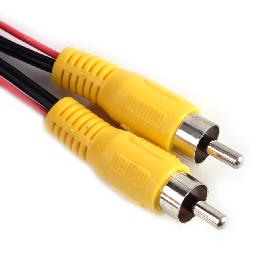 10M Car Reverse Rear View Parking Camera Video RCA Extension Cable Car ...