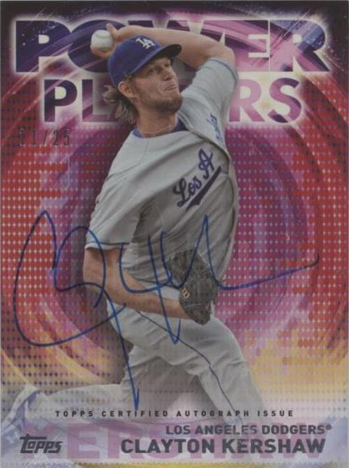 2014 Topps Update Series - Power Players Clayton Kershaw #PPA-CK ...