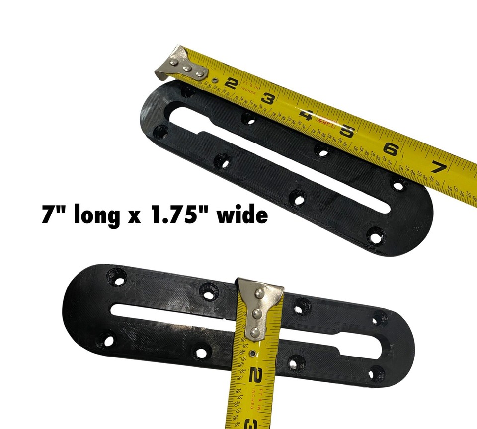 Kayak Track, 7 Inch Kayak Low Profile Gear Track-Tournament Fishing ...