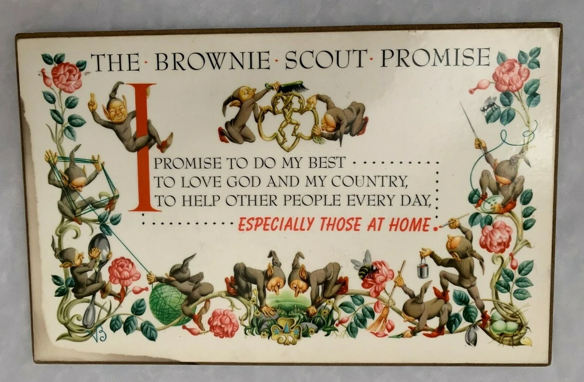Girl Scout Promise Poster