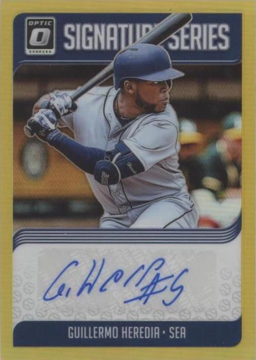 2018 Panini Donruss Optic - Signature Series Guillermo Heredia #SS-GH ...