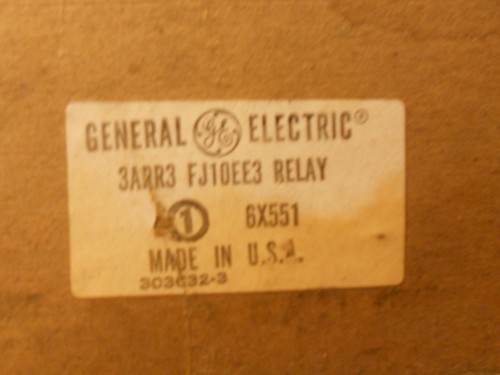 GE Relay 3ARR3 | eBay