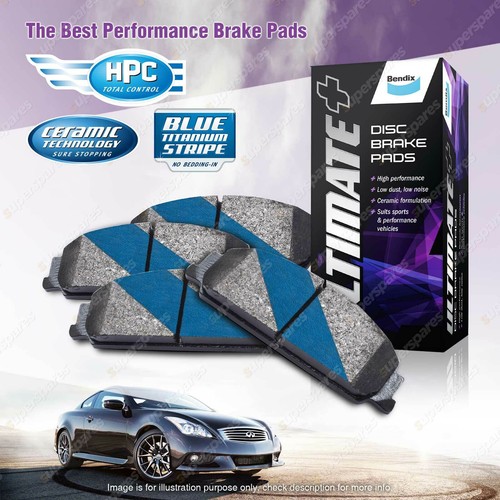 4 Pcs Rear Bendix Ceramic Ultimate+ Brake Pads for Ford Falcon FG-X XR6 ...