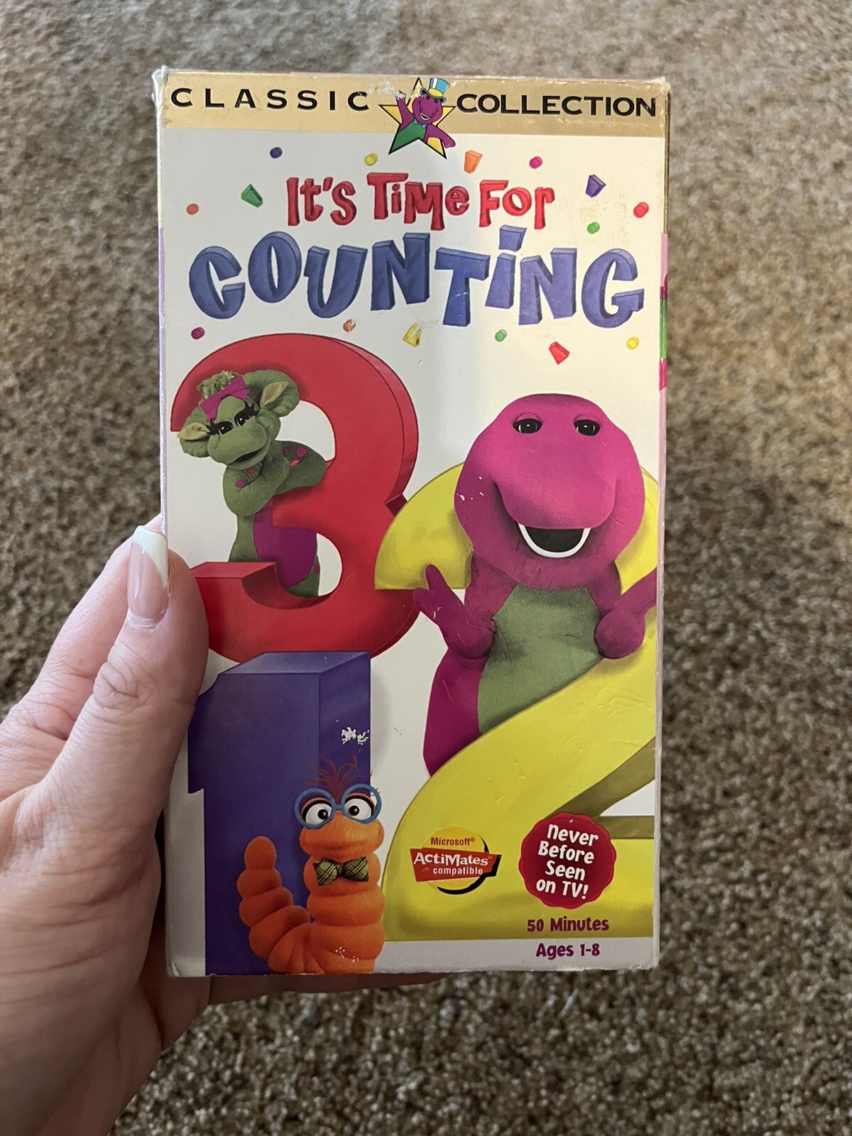 Barney It’s Time For Counting VHS 45986020222 | eBay