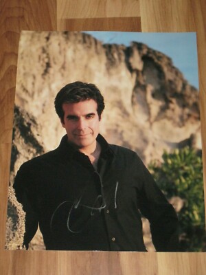 Magician DAVID COPPERFIELD Signed 8x10 Photo AUTOGRAPH | eBay