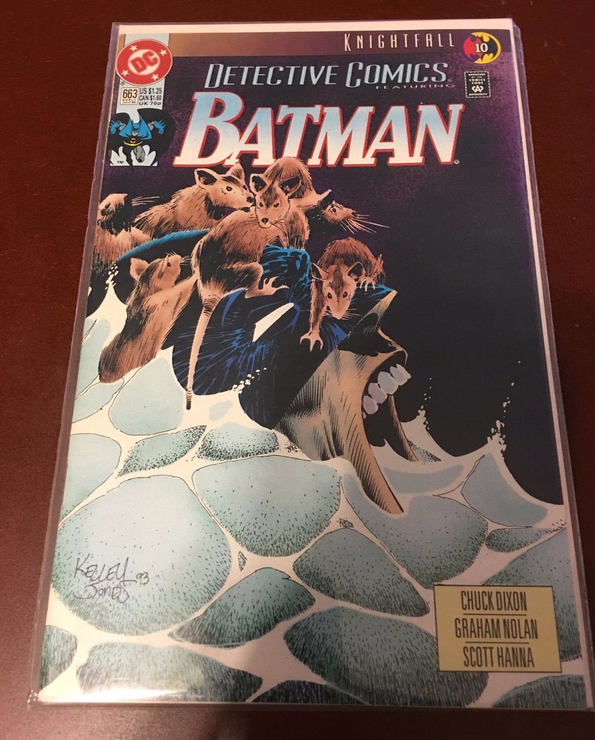 BATMAN Detective Comics Knightfall 10 No # 663 DC Early July 1993 EX | eBay