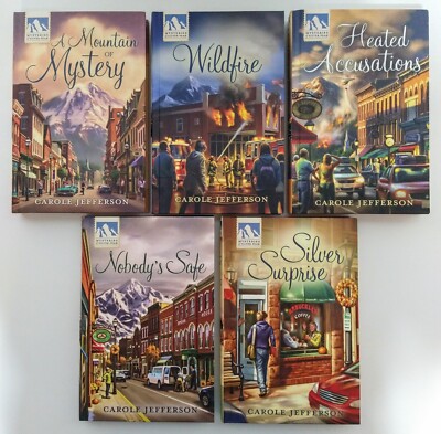 5 Mysteries of Silver Peak Carole Jefferson Guideposts Books Series | eBay
