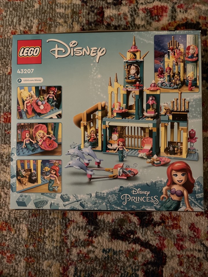 LEGO Disney Princess: Ariel's Underwater Palace (43207) 673419355629 | eBay