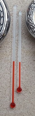SMALL replacement THERMOMETER (only) for JUNIOR 2¼ inch/58mm MOTOMETER ...