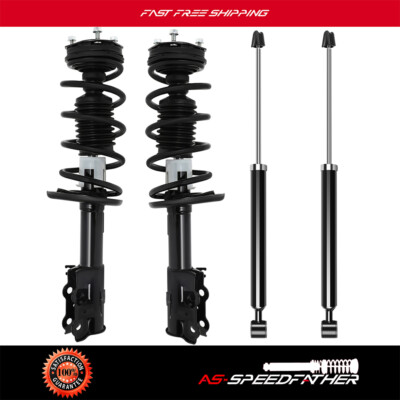 4PCS For Ford Fiesta 2010-2013 Quick Complete Struts Springs & Shocks ...