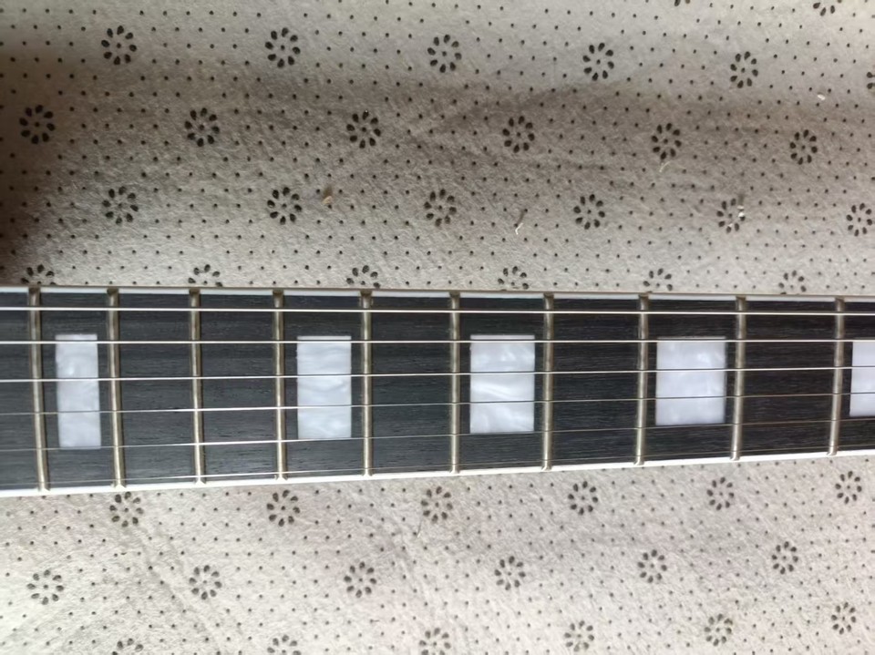 US Warehouse Custom Shop LP Sunset Orange gradient electric guitar HH ...