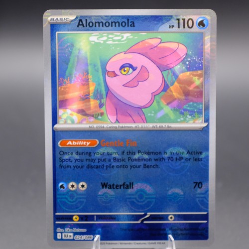 Alomomola (Poke Ball Pattern) 024/086 Uncommon SV: Black Bolt Pokemon ...
