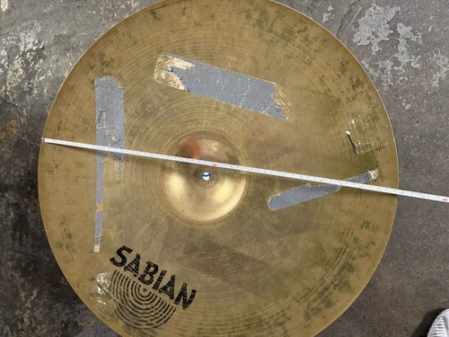 Sabian 22" AAX Metal Ride Cymbal [Cracked] | eBay