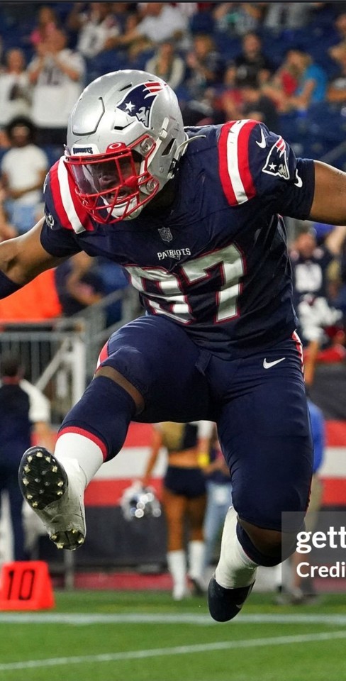 2021 Nike New England Patriots Game Worn Jersey Damarcus Mitchell ...