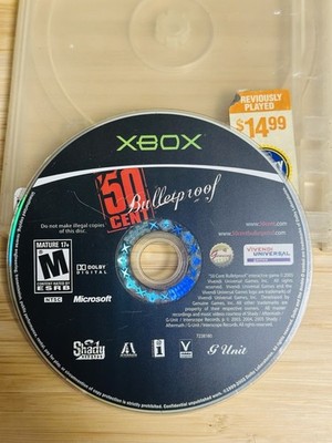 50 Cent: Bulletproof (Original XBOX, 2005) Disc Only | eBay