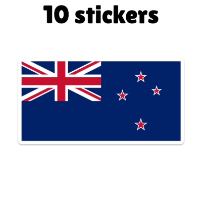 New Zealand Flag Sticker Decal Vinyl Fade & Waterproof | eBay Australia