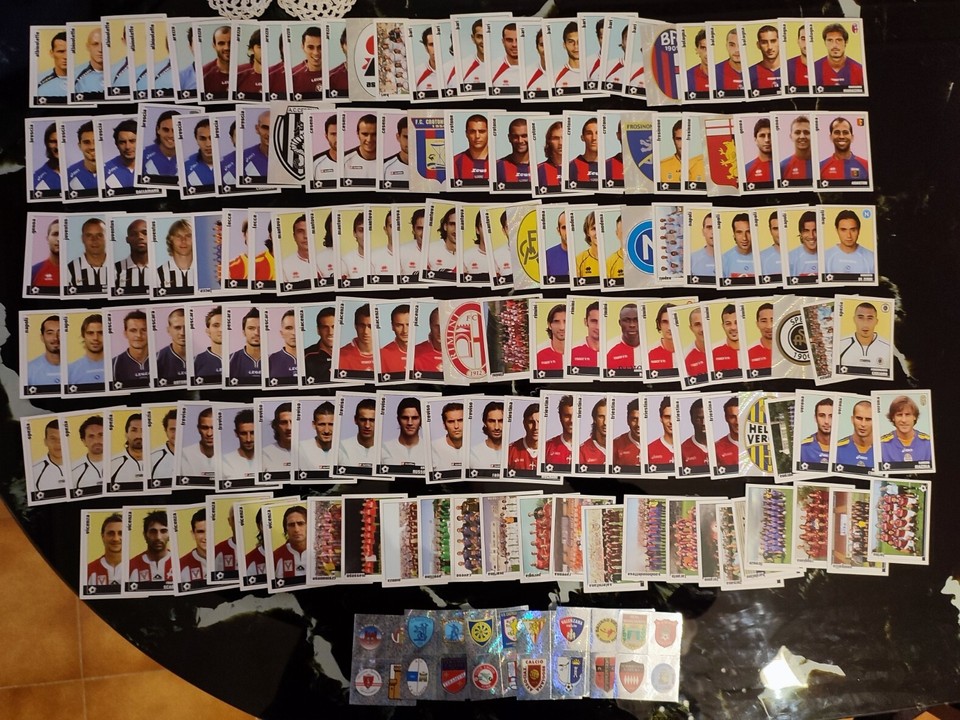 Figurine calciatori panini 2006-2007 Mancolista a 30 cent. Con velina ...