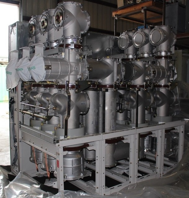 Siemens 8DA10 1250A 38KV SF6 Gas-Insulated Switchgear Main-Tie-Main | eBay