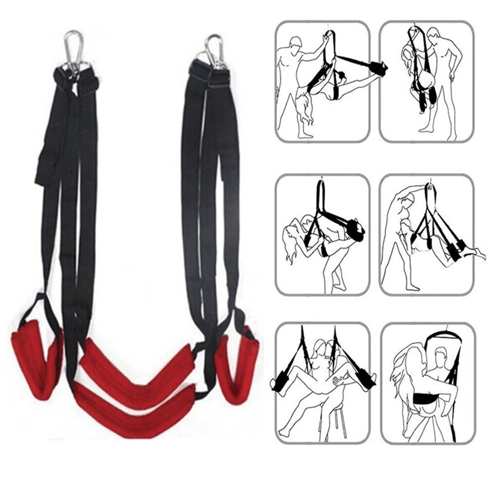 360 Spinning Sex Swing Sling Swivel BDSM Position Aid Couple Adult Love Play Toy | eBay