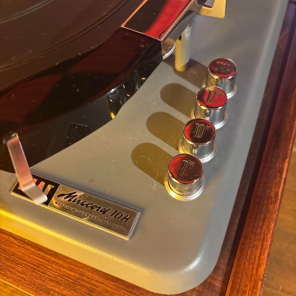 ELAC 10H Miracord automatic turntable include MST1 cartridge 1960s ...