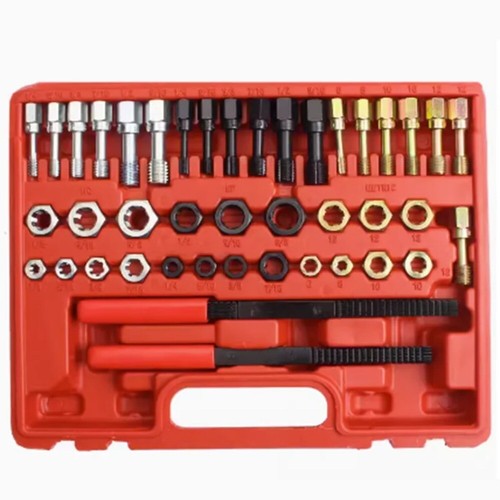 42-Piece Damaged Nut and Screw Repair Kit Screw Descaling Tool Tap ...