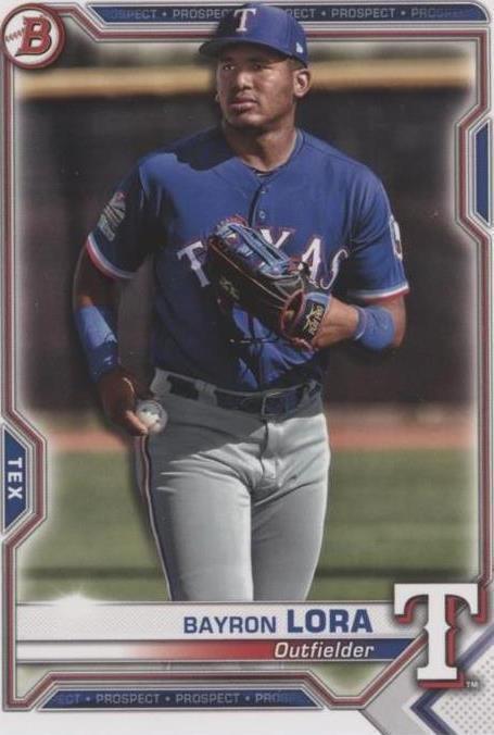 2021 Bowman - Prospects Bayron Lora #BP-139 (RC) for sale online | eBay